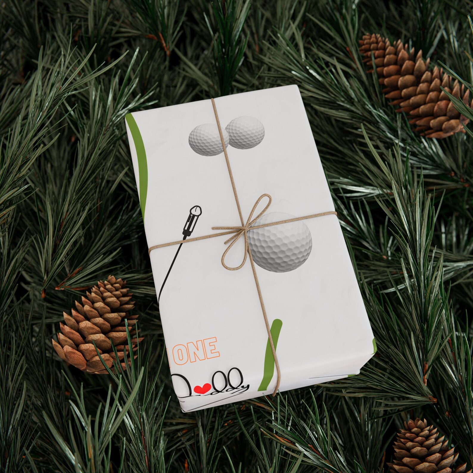 Funny GOLF GIFT WRAPPING Paper, Inappropriate Custom Golf Cute Gift ...