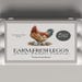Custom Editable Egg Box Carton Labels Stickers Template, Personalized ...