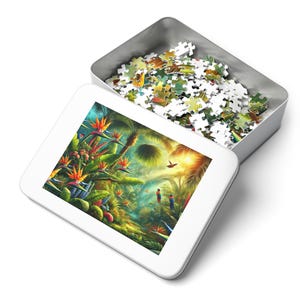 Paradise in the Jungle Jigsaw Puzzle 30, 110, 252, 500,1000-piece - Etsy