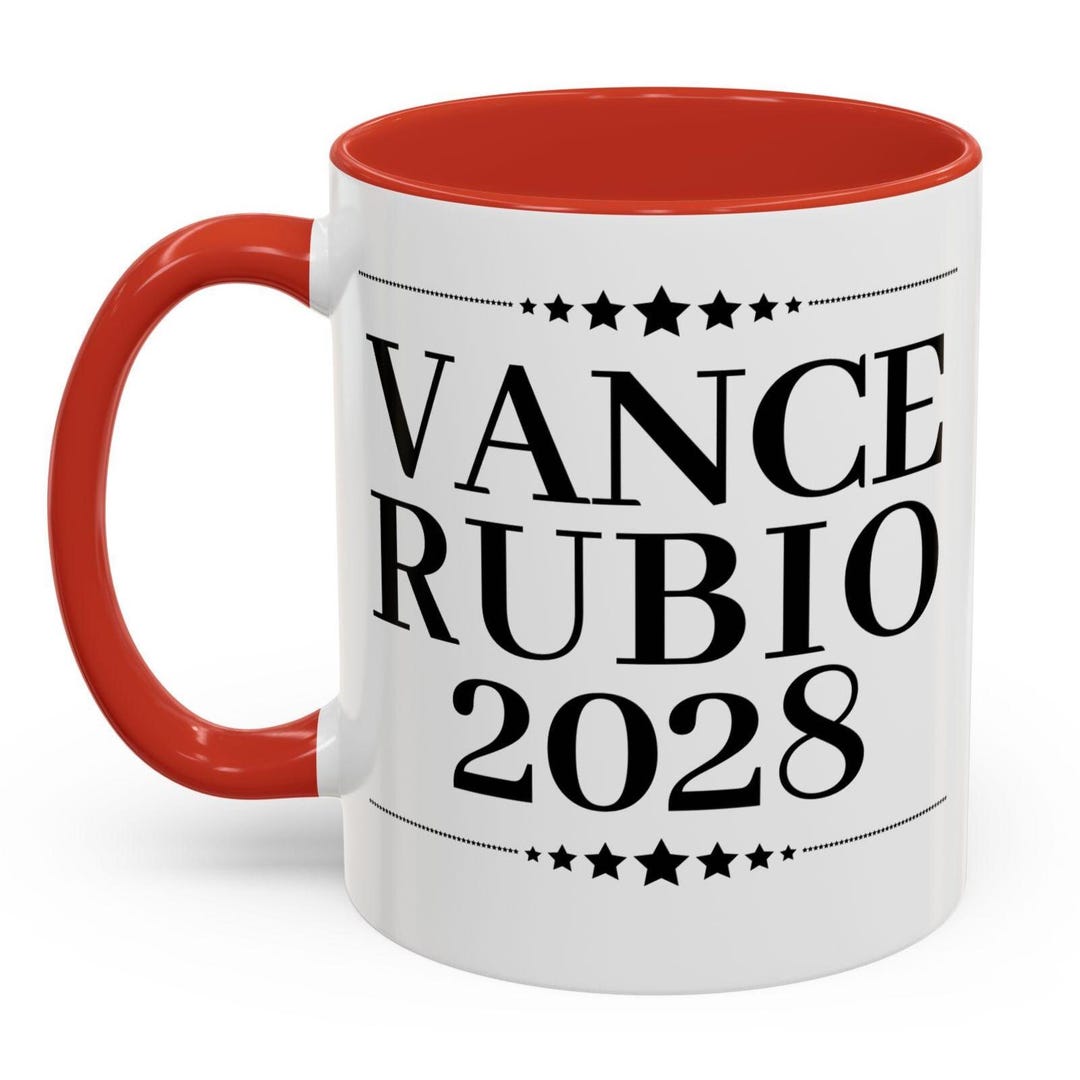 Vance Rubio 2028 Election 11oz Coffee Mug, Unique Candidate Gift ...