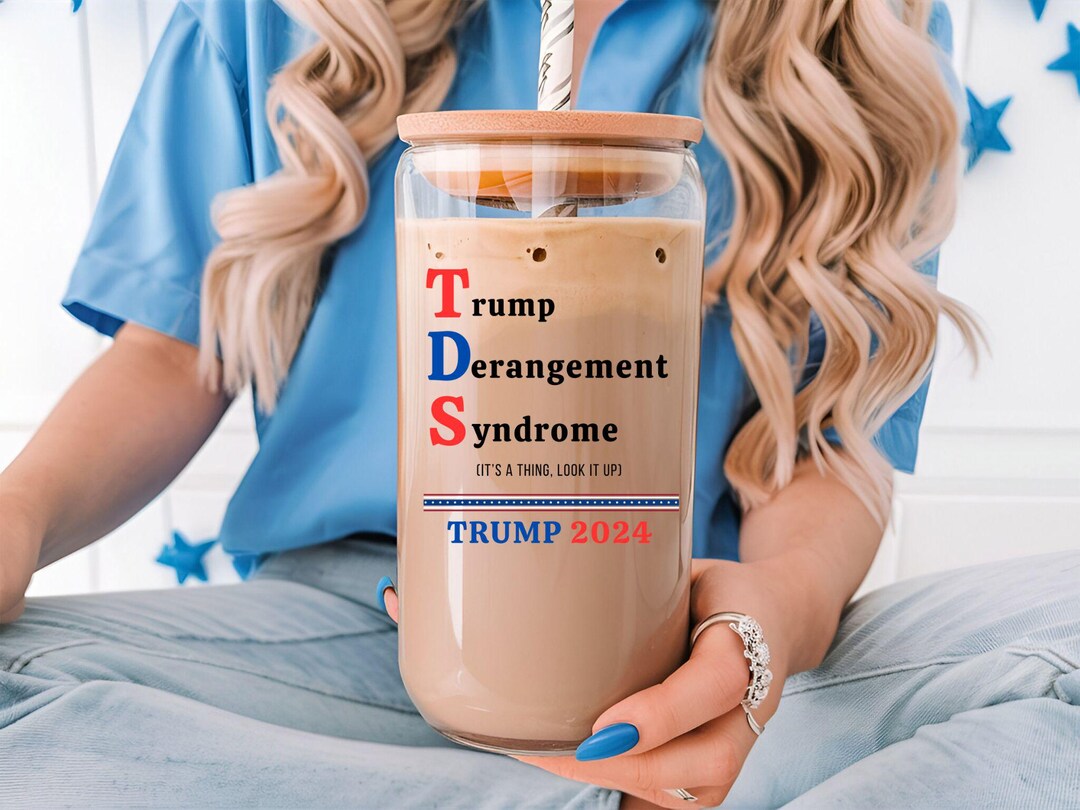 TDS Trump Derangement Syndrome Coffee Cup, Trump for President 2024 ...