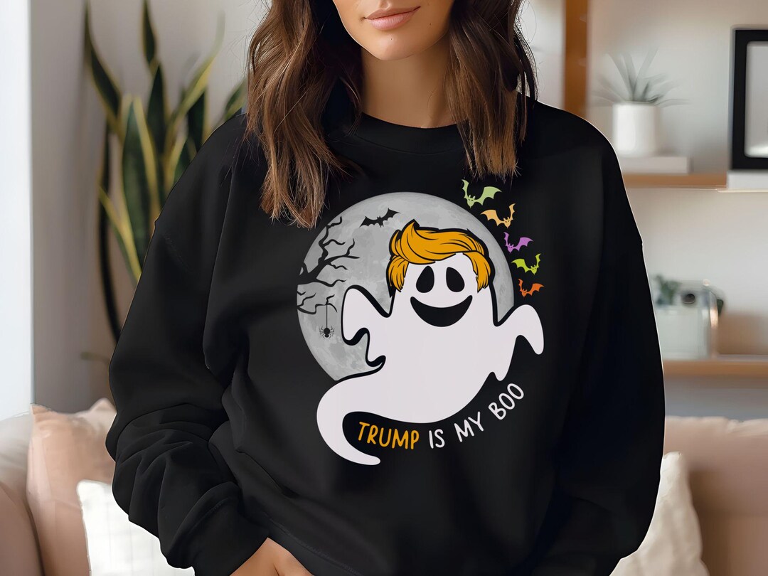 Trump Adult Halloween Costume, Trump is My Boo, Halloween Trump, Cute ...