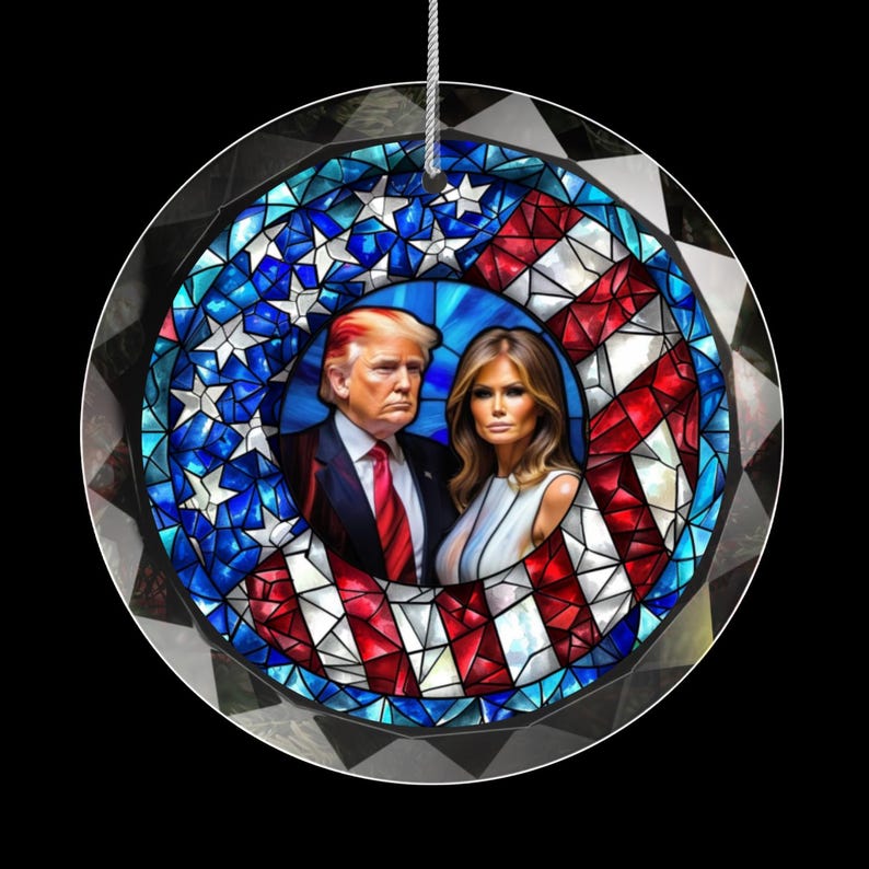 President Donald Trump and Melania Trump 45 47 Merry Christmas 2024 ...