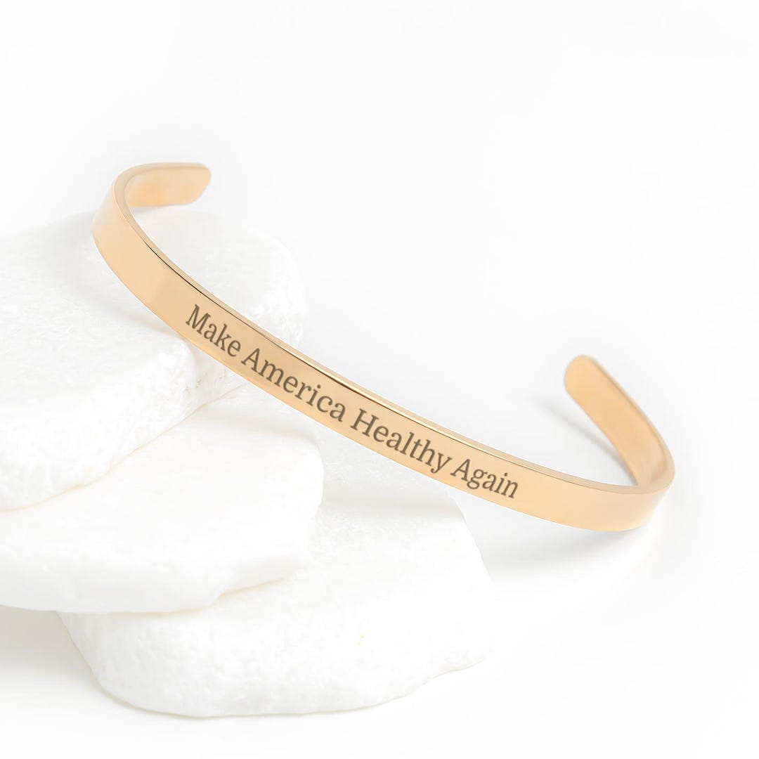Personalized Custom MAHA Bracelet Donald Trump 45 47 Fine Jewelry ...