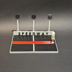 Miniature Drag Strip Diorama - Perfect for Hot Wheels and 1/64 Scale ...