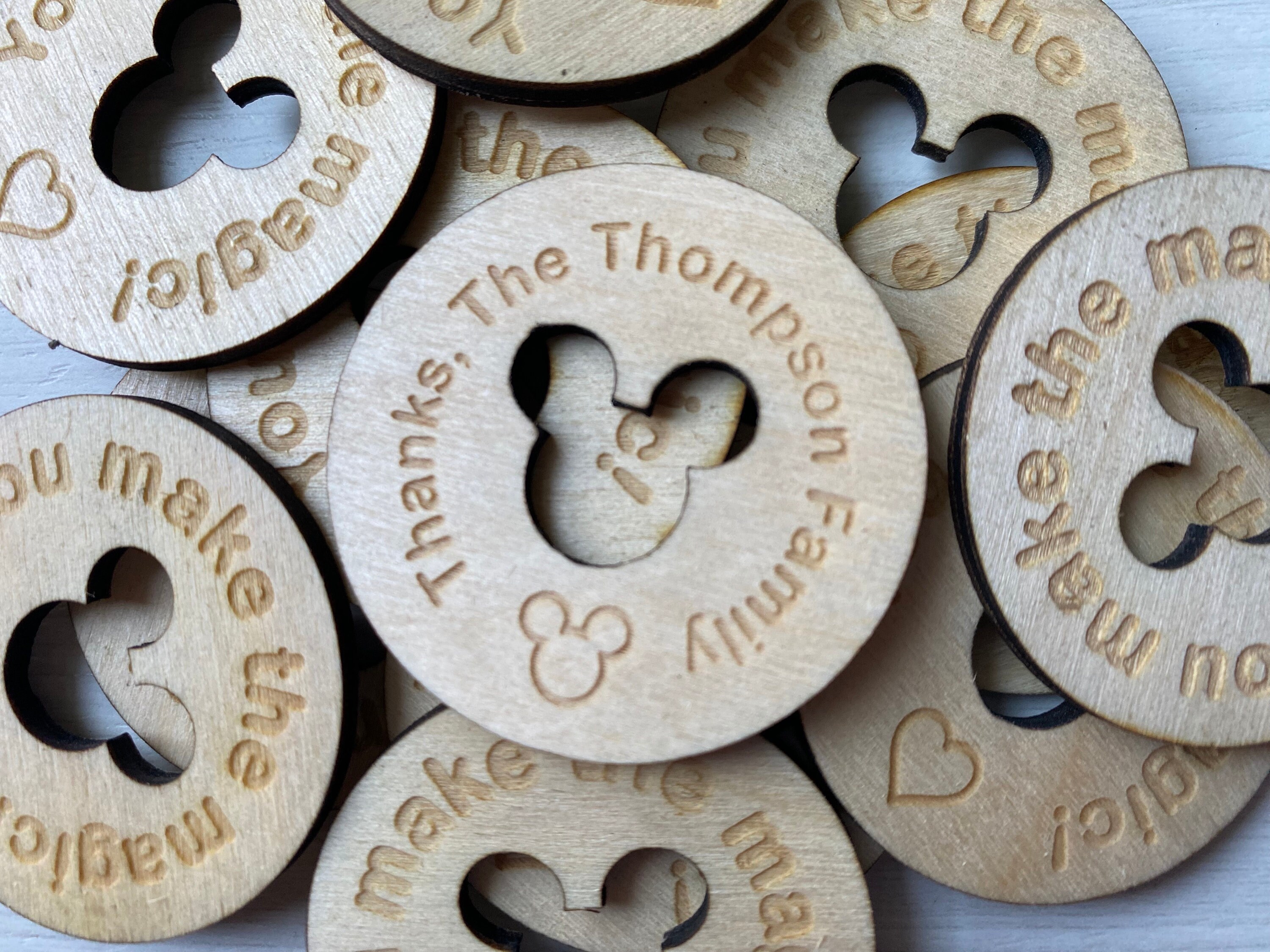 10 Cast Member Appreciation Tokens Personalized Thank You Coins Custom ...