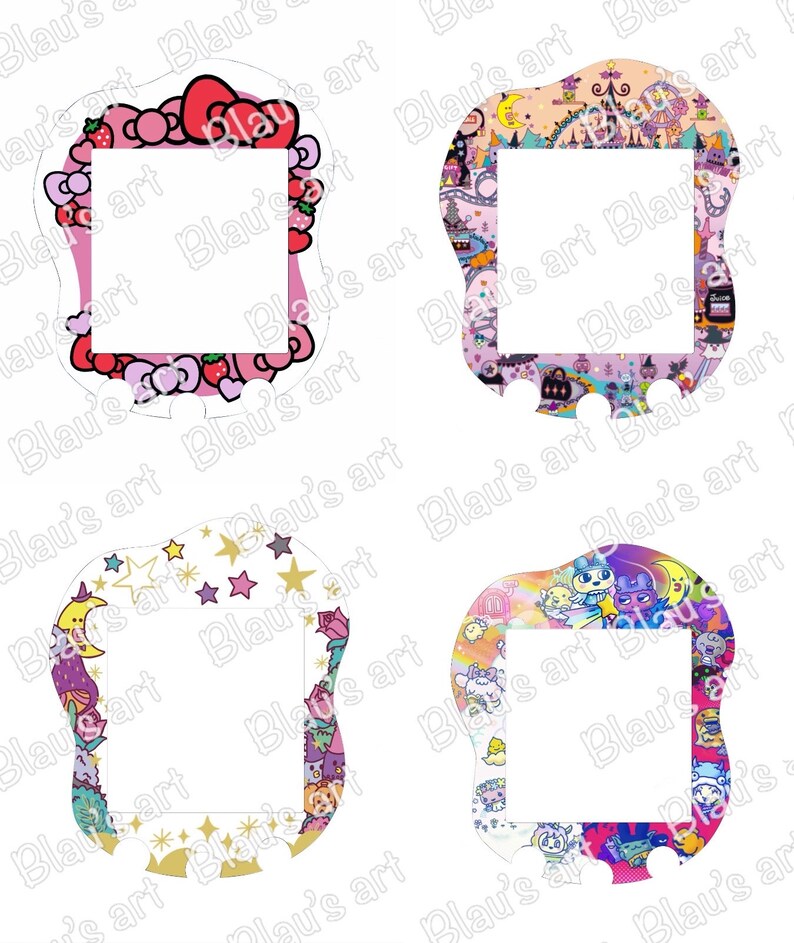 Sticker Faceplates for Tamagotchi Uni - Etsy