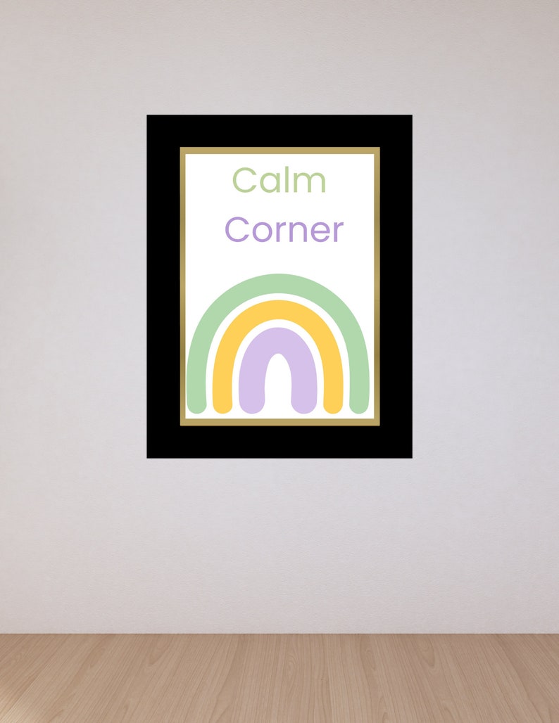 7 Page Calming Corner Printable Bundle Feelings Bundle Classroom Decor ...