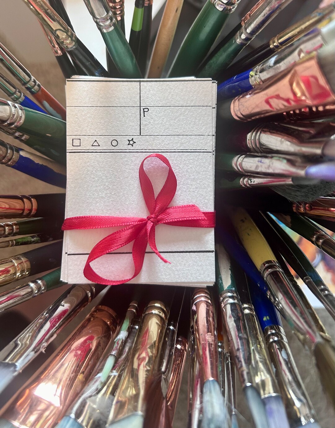 Handwritten Paint Swatch Cards 2.5x3.5 - Etsy