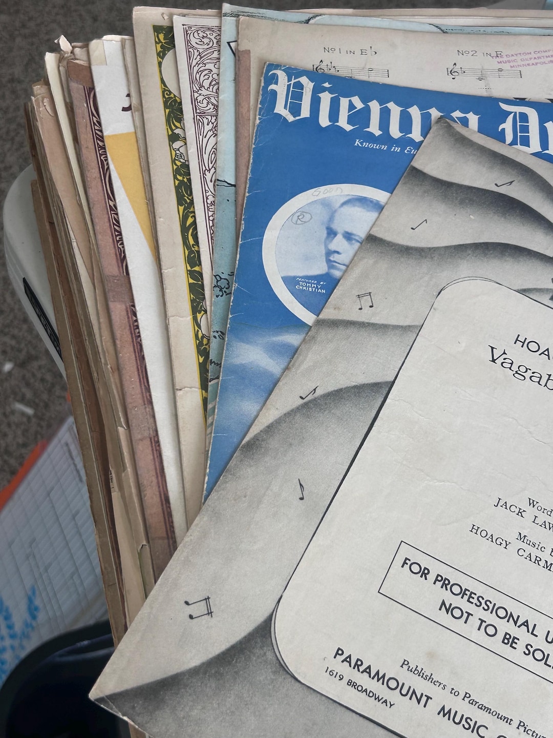 Vintage Music Sheets 1927+ - Etsy