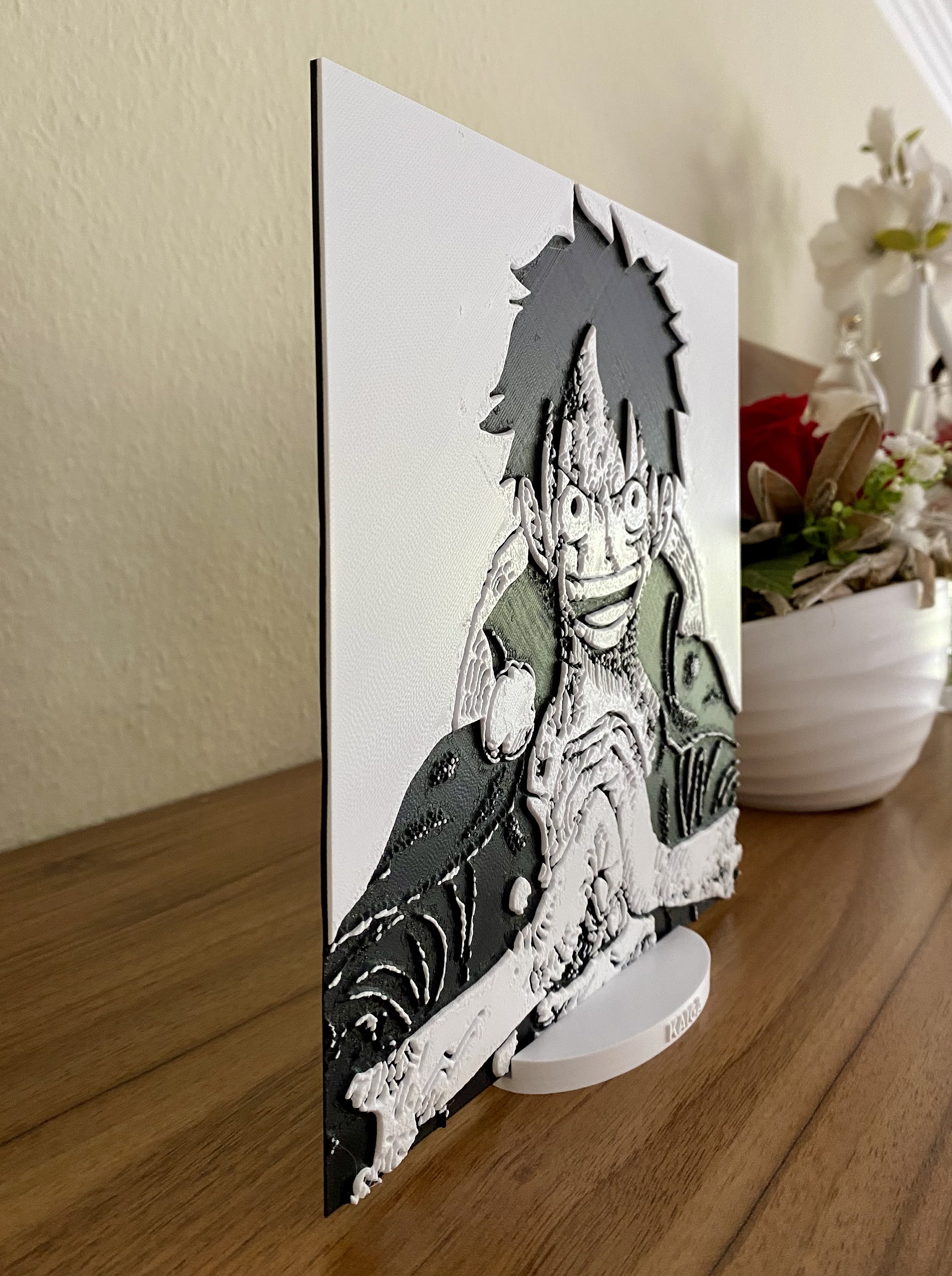 Monkey D. Luffy/ Luffy One Piece 3D Art/ 3D Picture 22 Cm X 22 Cm - Etsy UK