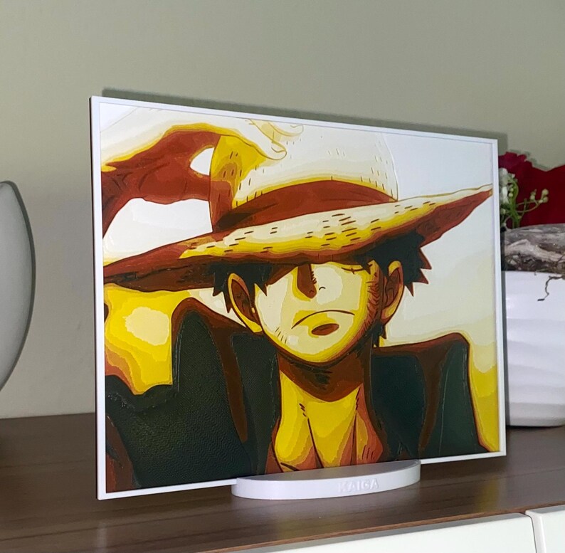 Monkey D. Luffy/ Luffy One Piece 3D Art/ 3D Image 16.6 Cm X 22 Cm - Etsy UK