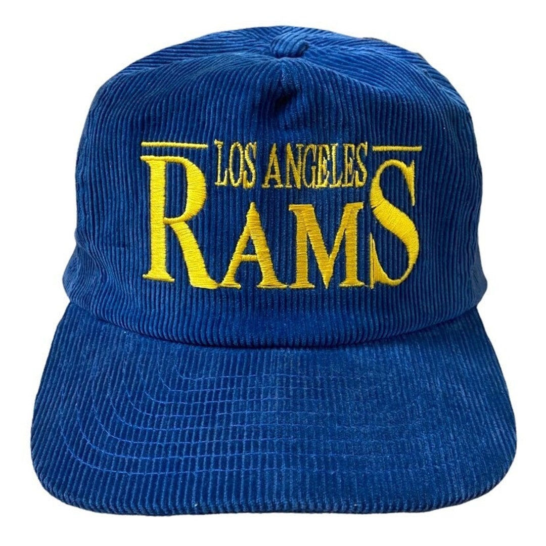 Vintage Los Angeles Rams Annco Corduroy Deadstock Cap NWT NFL ...