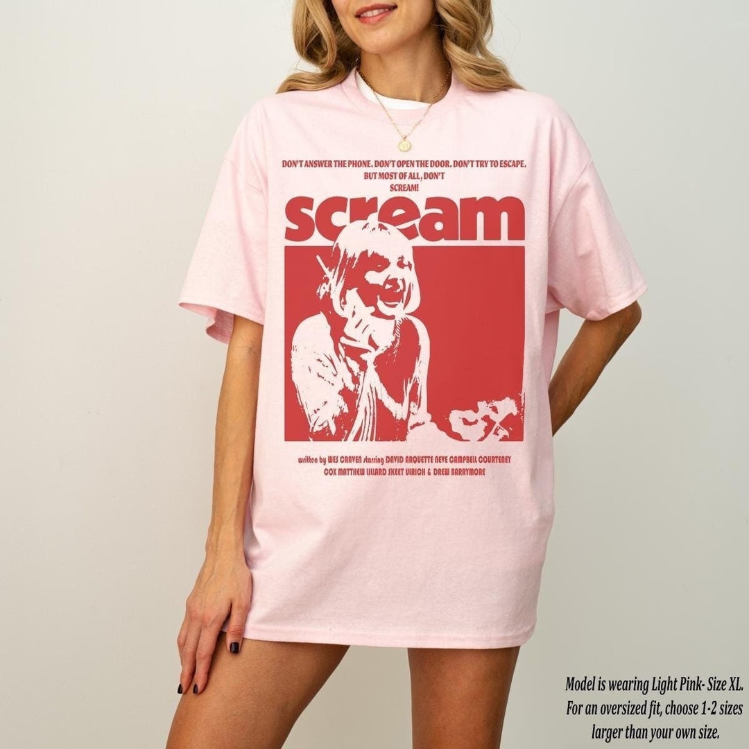 Retro Scream Movie Shirt scream Halloween Shirt,scream Movie Tshirt ...