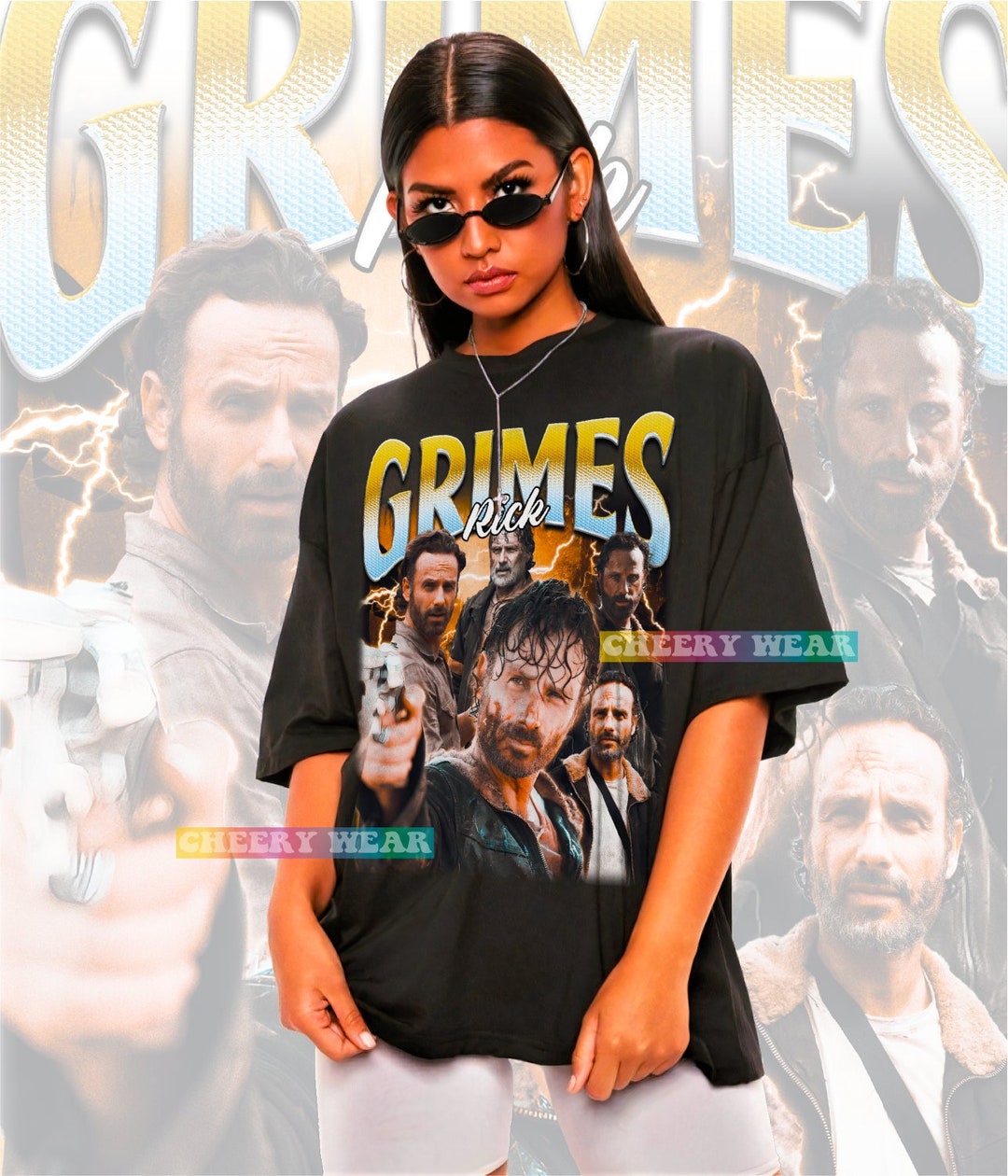 Unisex Rick Grimes Shirt rick Grimes Tshirt,rick Grimes T-shirt,rick ...