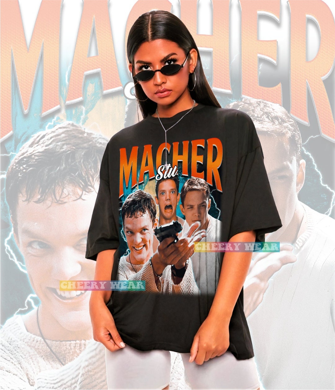 Unisex Scream Stu Macher Shirt stu Macher Tshirt,stu Macher T Shirt,stu ...