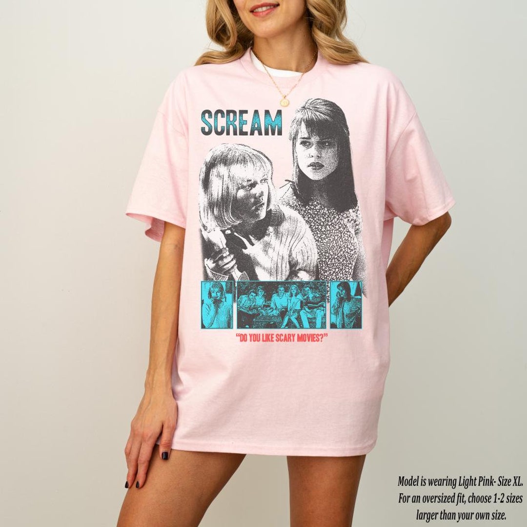 Retro Scream Movie Shirt -sidney Prescott Shirt,billy Loomis Shirt,stu ...