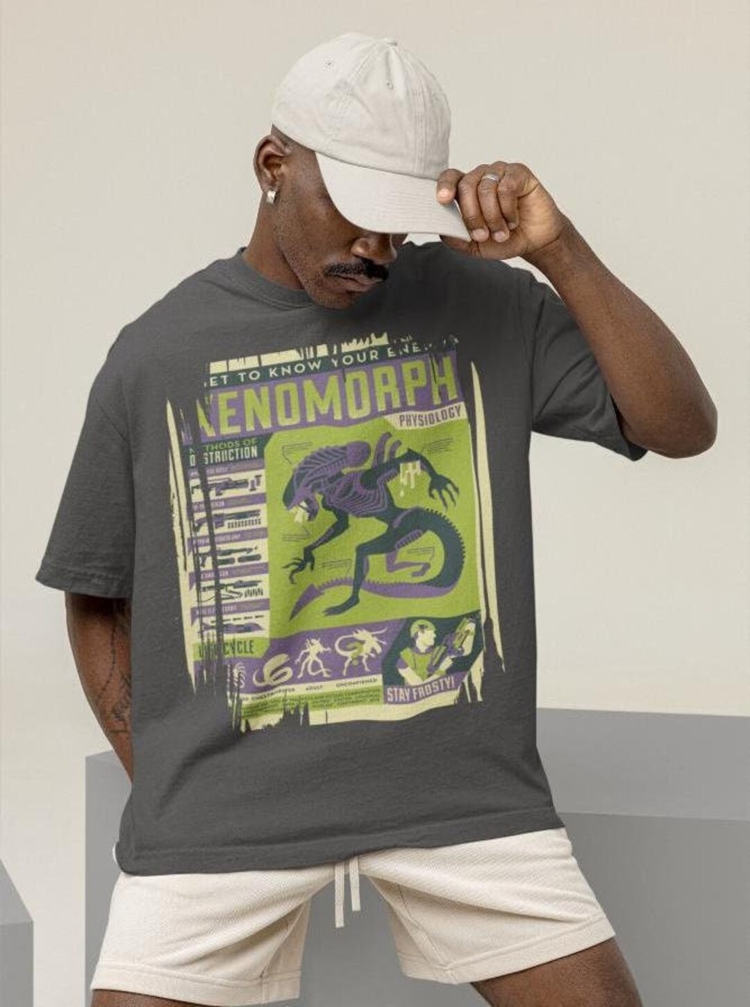 Vintage Alien Movie Xenomorph Shirt -alien Movie Tshirt,alien Movie T ...