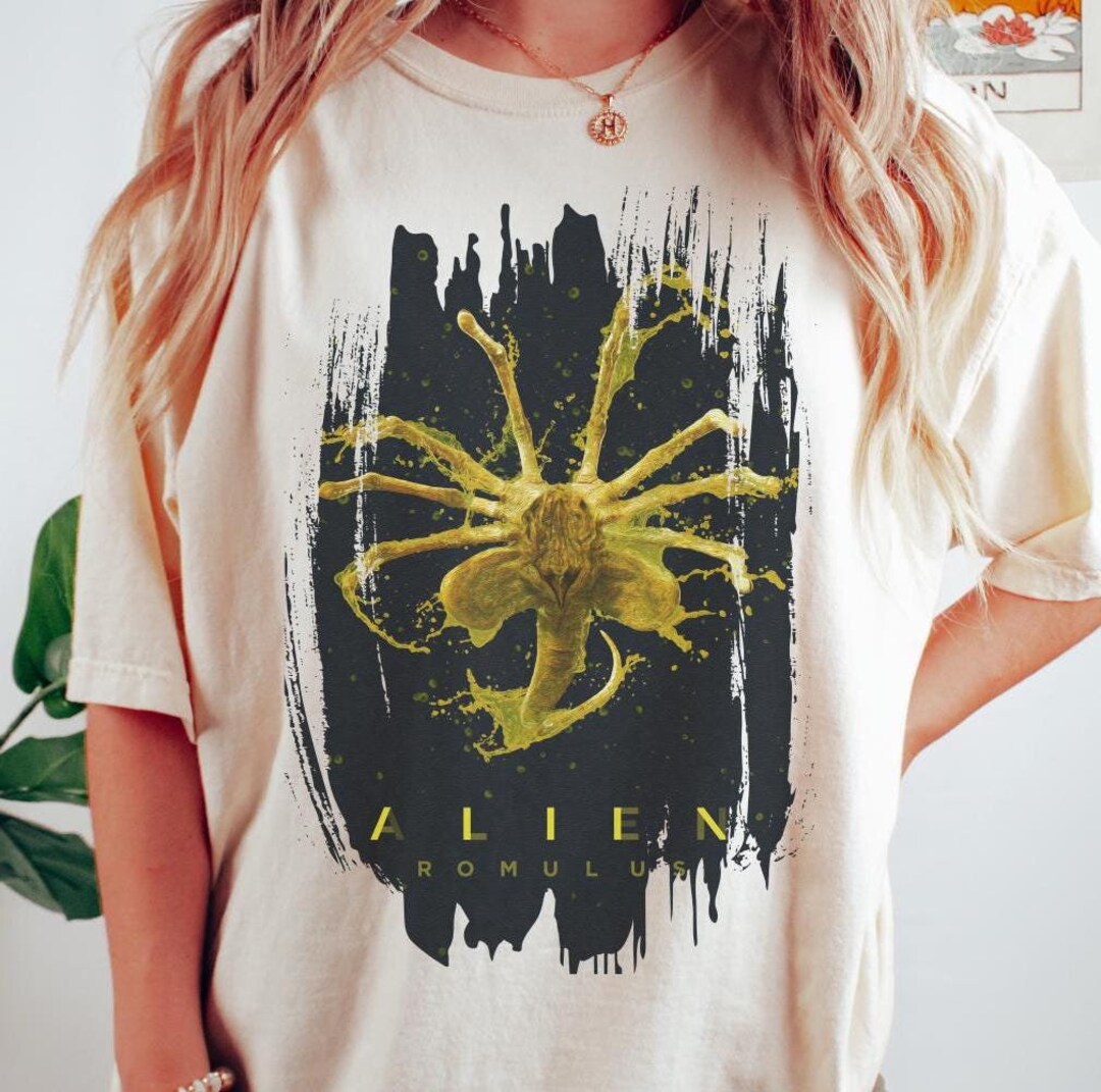 Alien Romulus Shirt Alien Movie Tshirt,alien Movie T Shirt,alien Movie ...