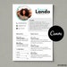 Canva Resume Template, Cv Template Canva, Creative Resume Canva ...