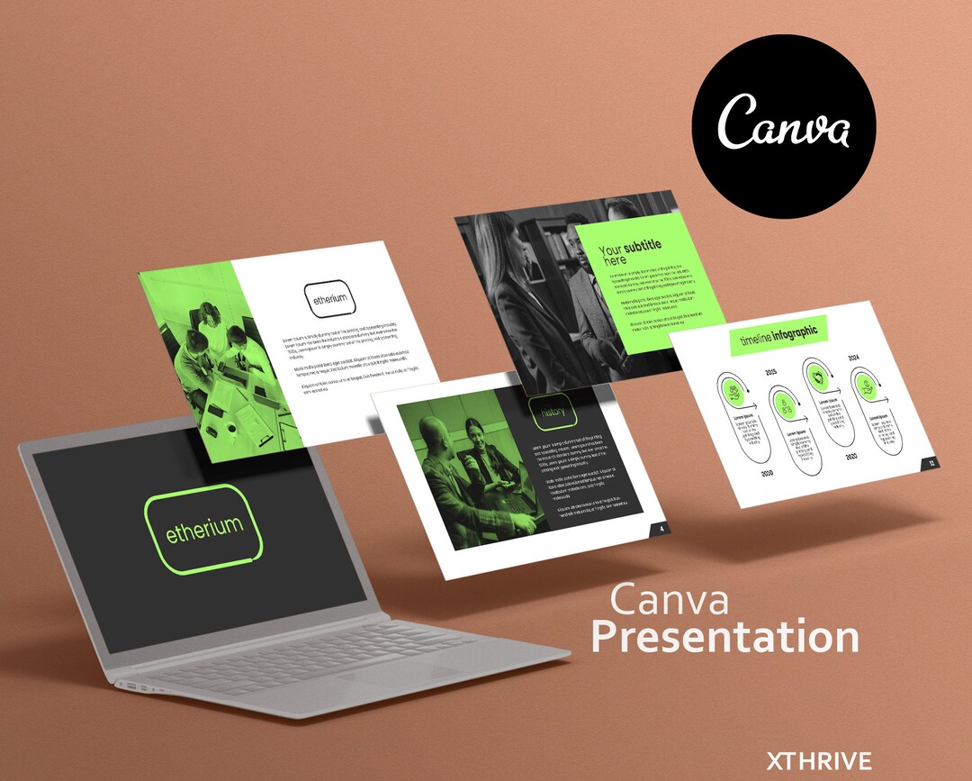 Canva Presentation Business Canva Presentation - Etsy