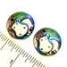 Happy Little Hippo Beads Rainbow Black Handmade Polymer Clay ...