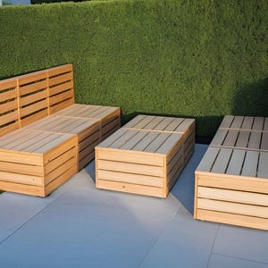 DIY Modular Sofa Build Plans| Outdoor Sectional Sofa Diy Plans | Patio ...