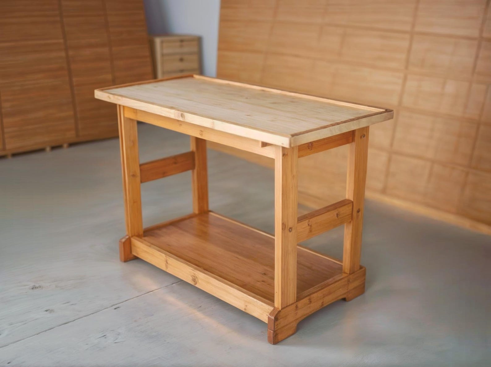 Workbench Plan, Mobile Workbench, Diy Workbench, All in One Workbench ...