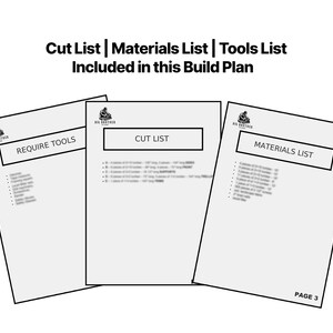 DIY Kids Outdoor Table and Chair Set Build Plan (PDF Download) - Etsy