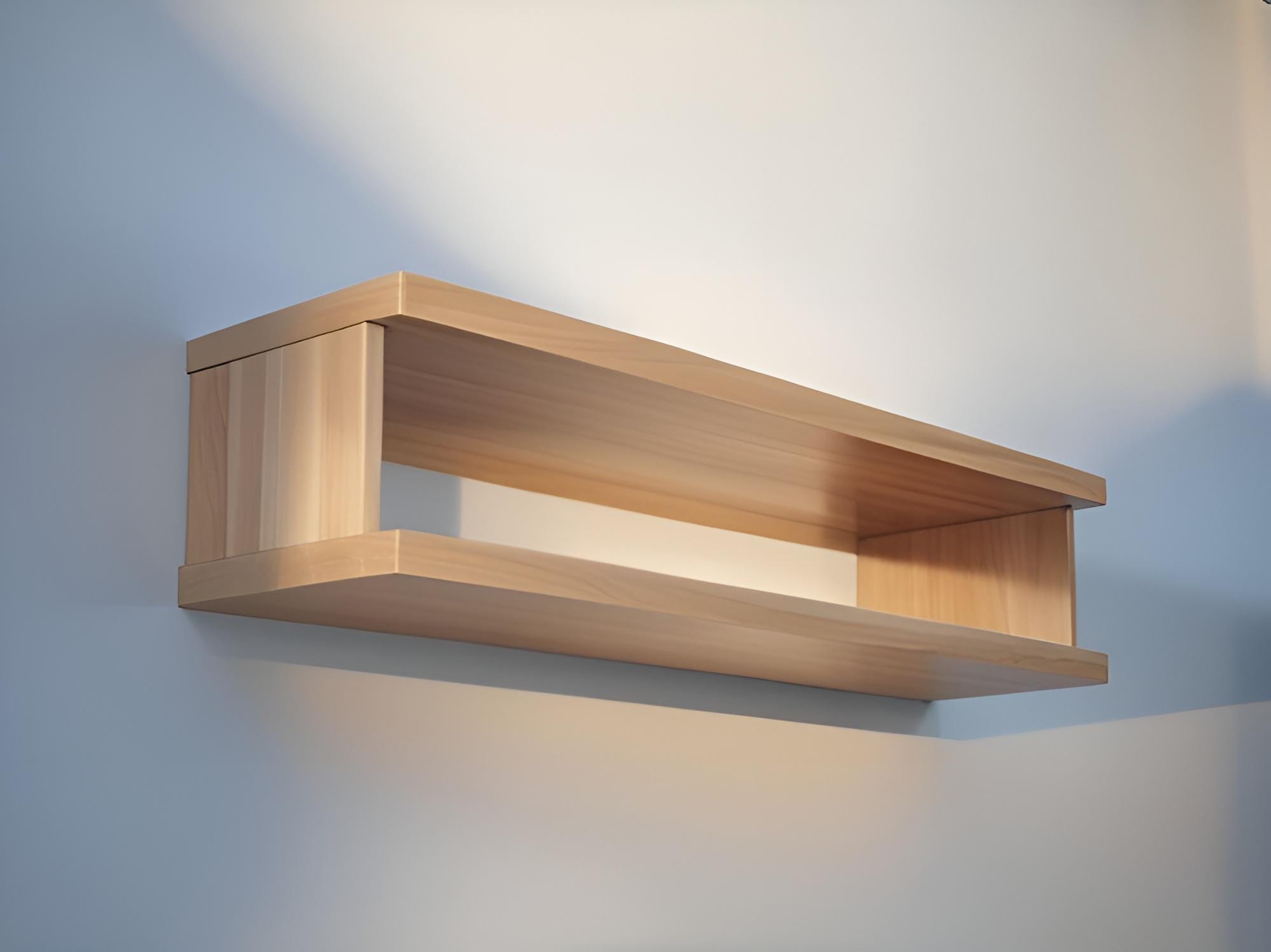 DIY Floating Shelf Plan- Display Shelf - Wooden Shelving- Farmhouse ...