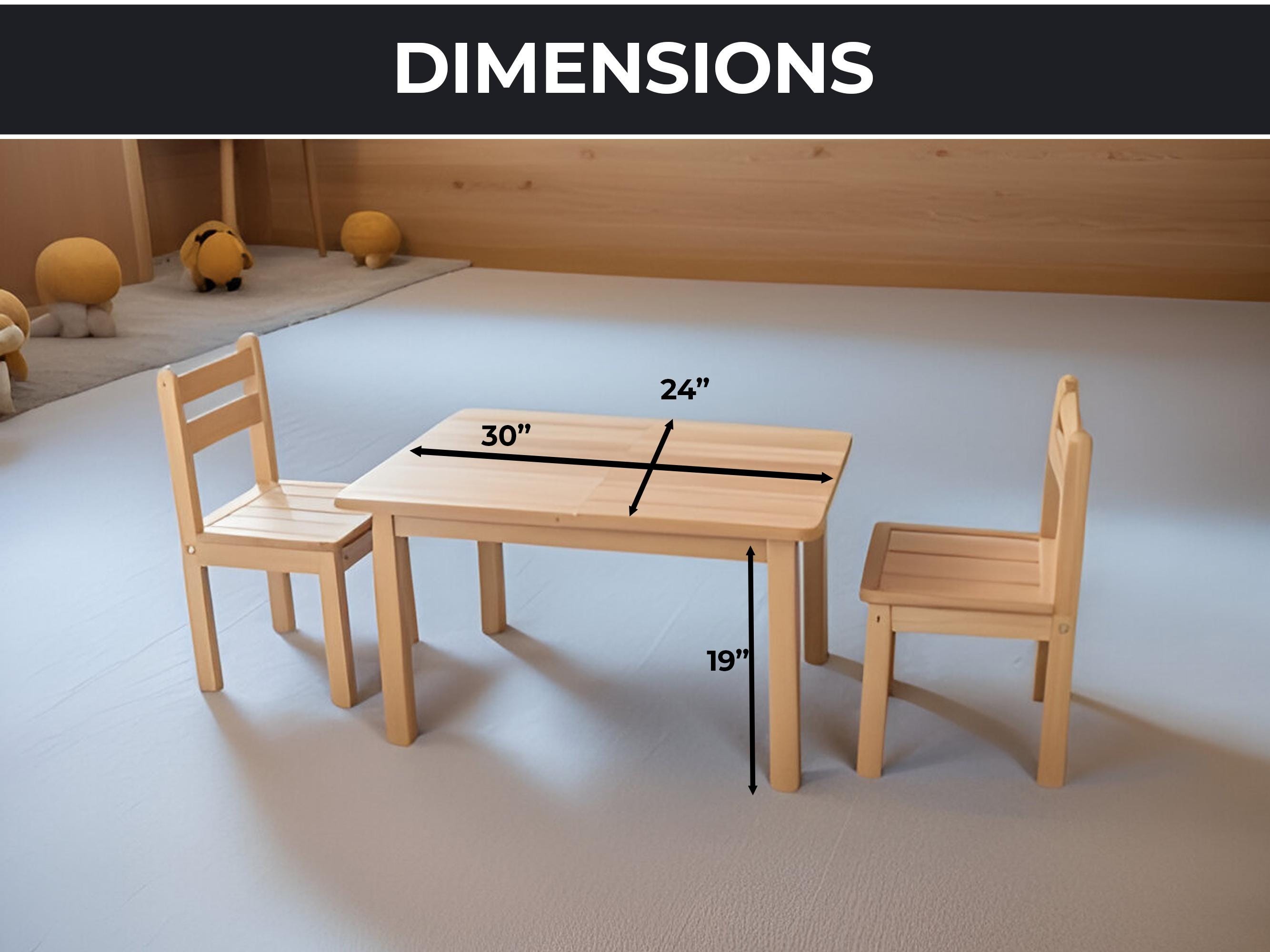 DIY Plans- Kids Table and Chair- Diy Kids Furniture, Furniture Plans ...