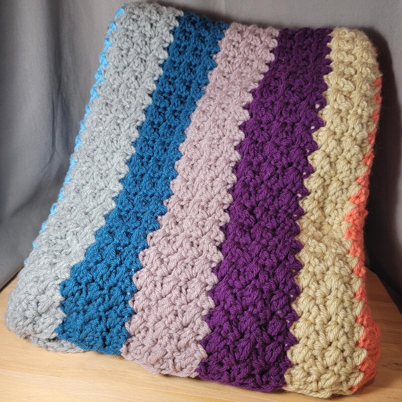 Crochet Lap Blanket - Etsy