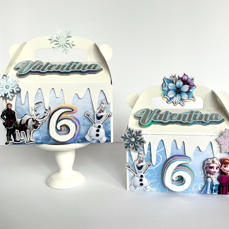 Elsa Anna Olaf Boxes - Etsy