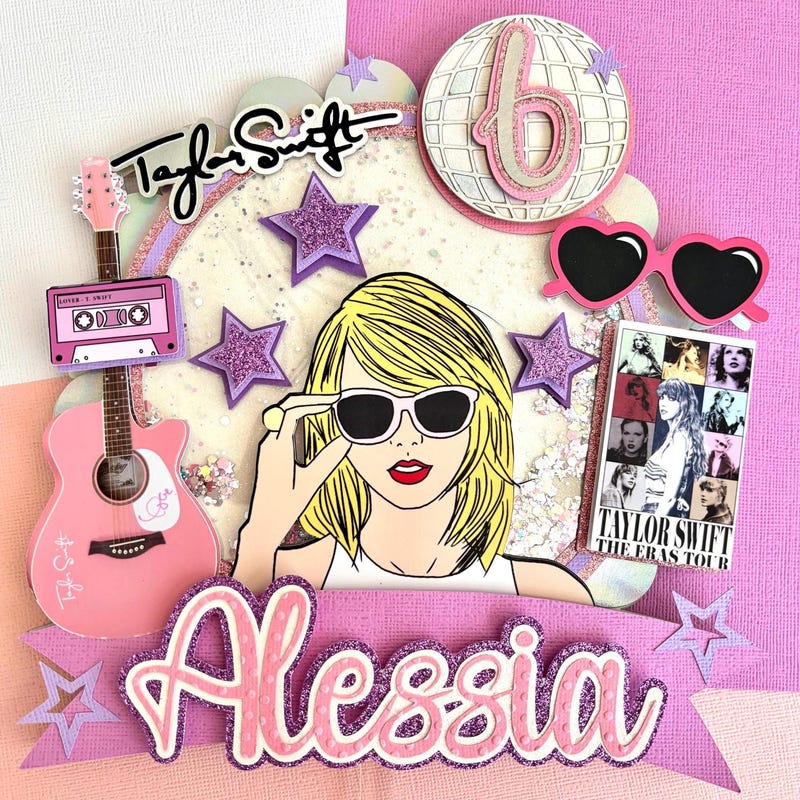 Eras Tour Cake Topper - Etsy