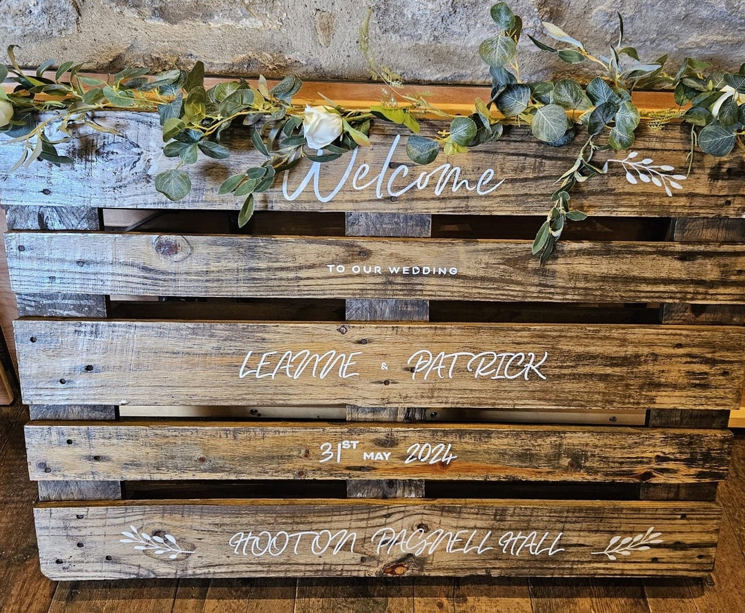 Custom-made welcome Sign - Etsy