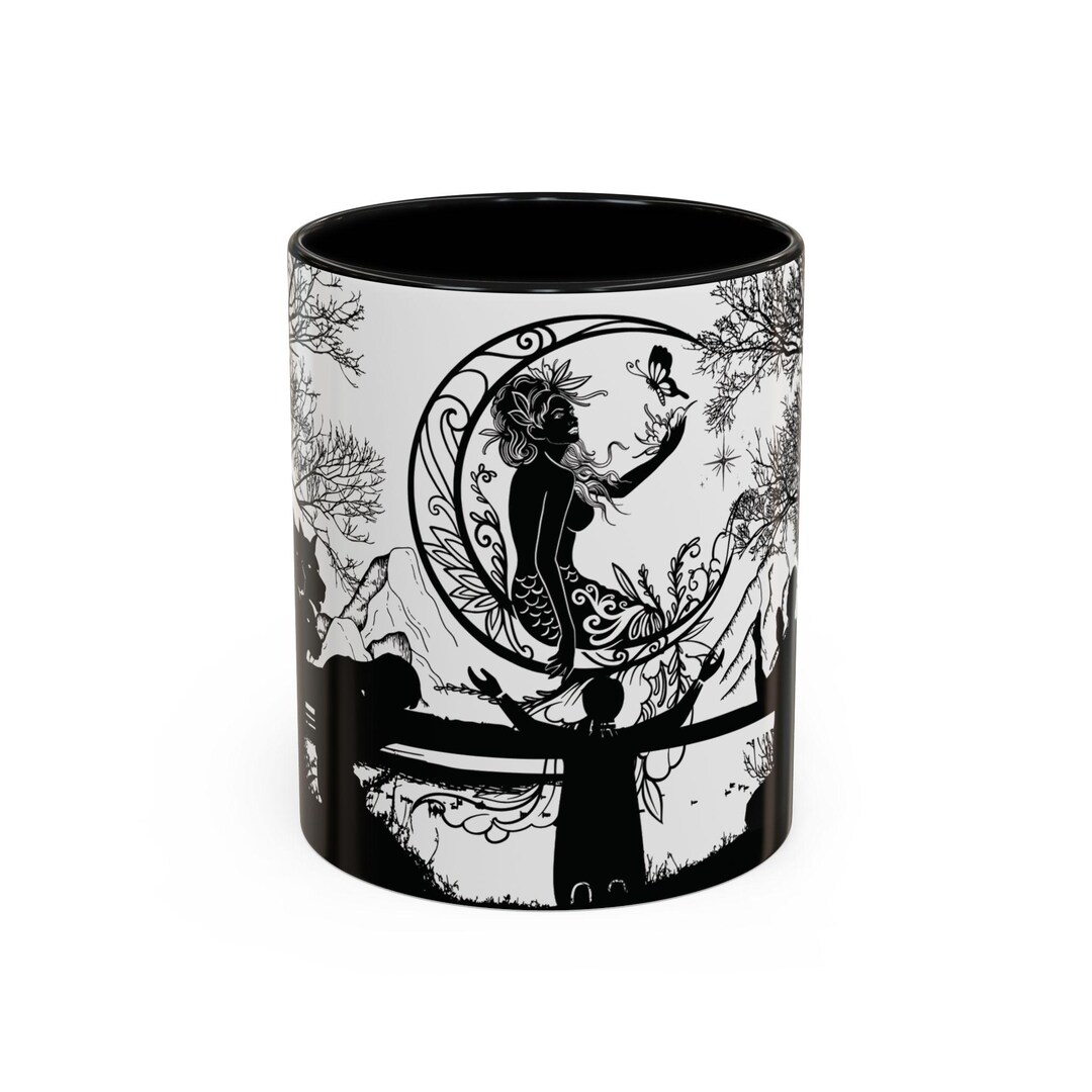 Moon Goddess Ritual Mug With Hades & Cerberus - Mythic Transformation ...