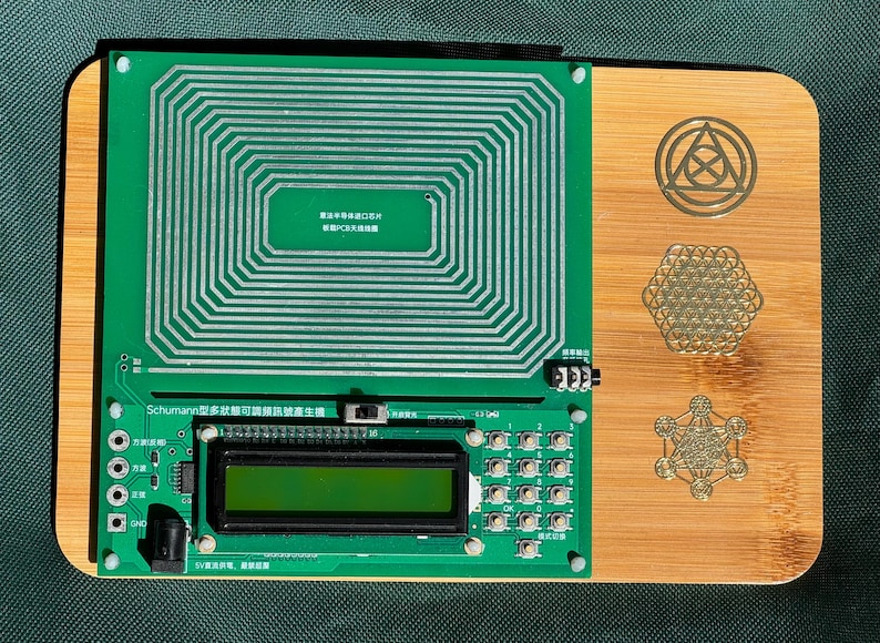 Fibonacci Scalar Wave or Rodin Coil With Adjustable Schumann Sine Wave ...