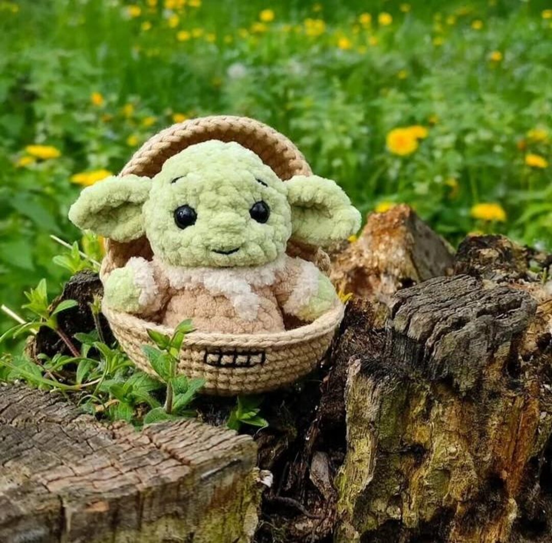 PDF Pattern Yoda, Crochet Pattern Amigurumi Yoda - Etsy