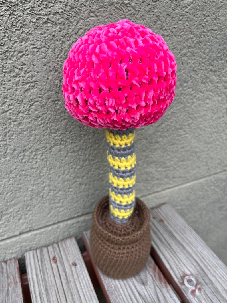 Truffula Tree and Pot Crochet Pattern - Etsy