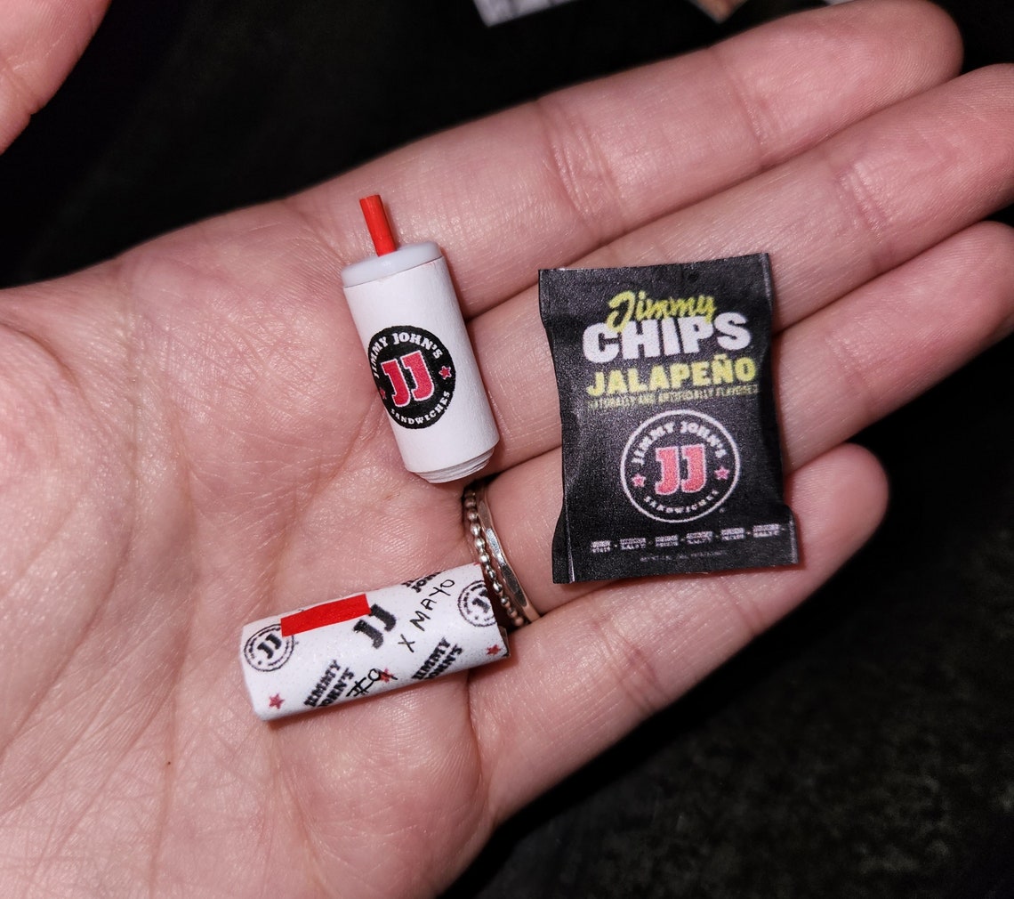 Miniature Jimmy John's Printables 1/3, 1/6, and 1/12 Scale - Etsy Canada