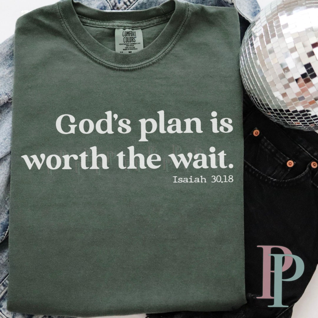 Christian PNG Digital Download | Christian PNG | God’s Plan is Worth ...