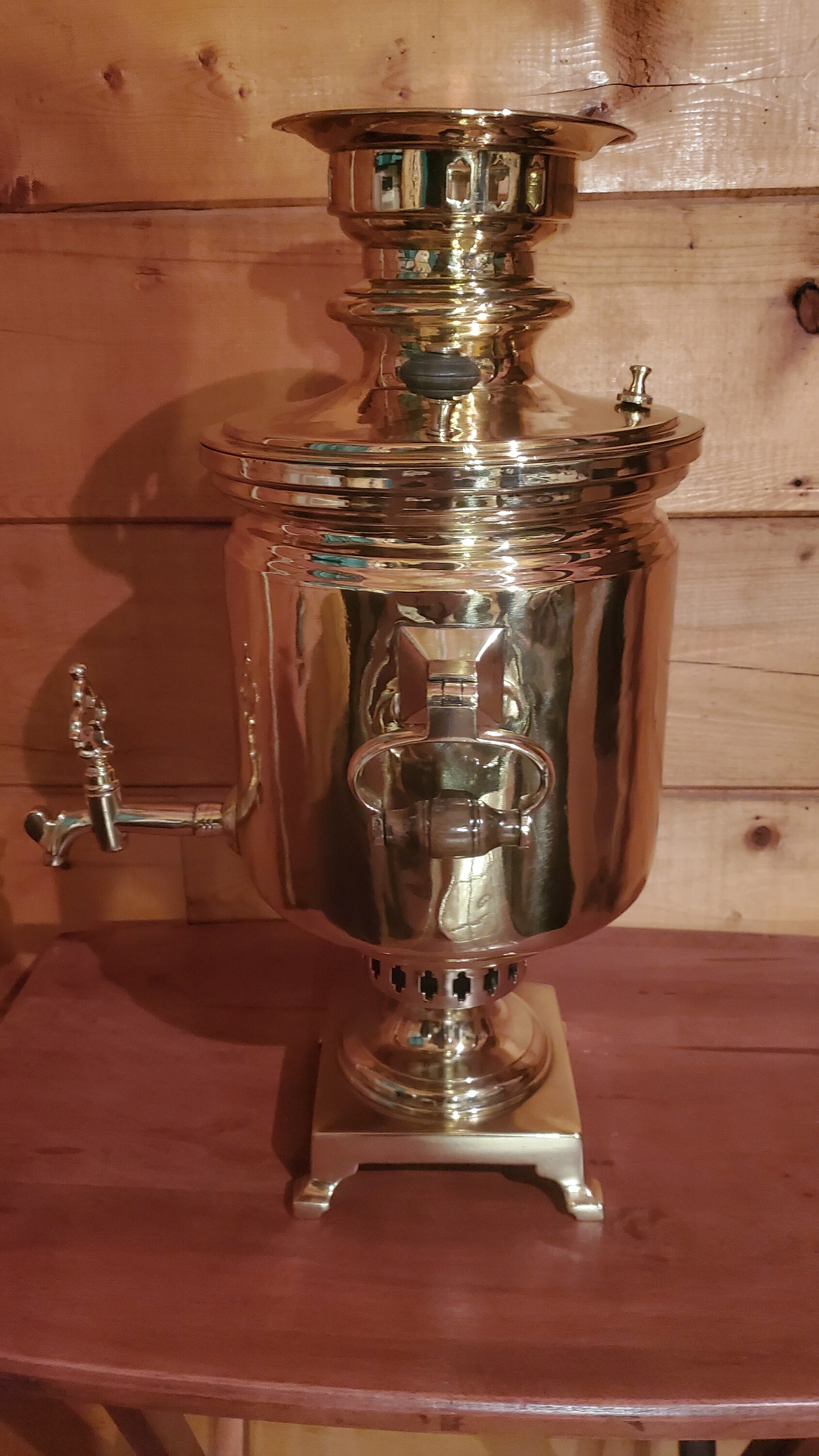 Antique Russian Samovar Polished & Lacquered - Etsy