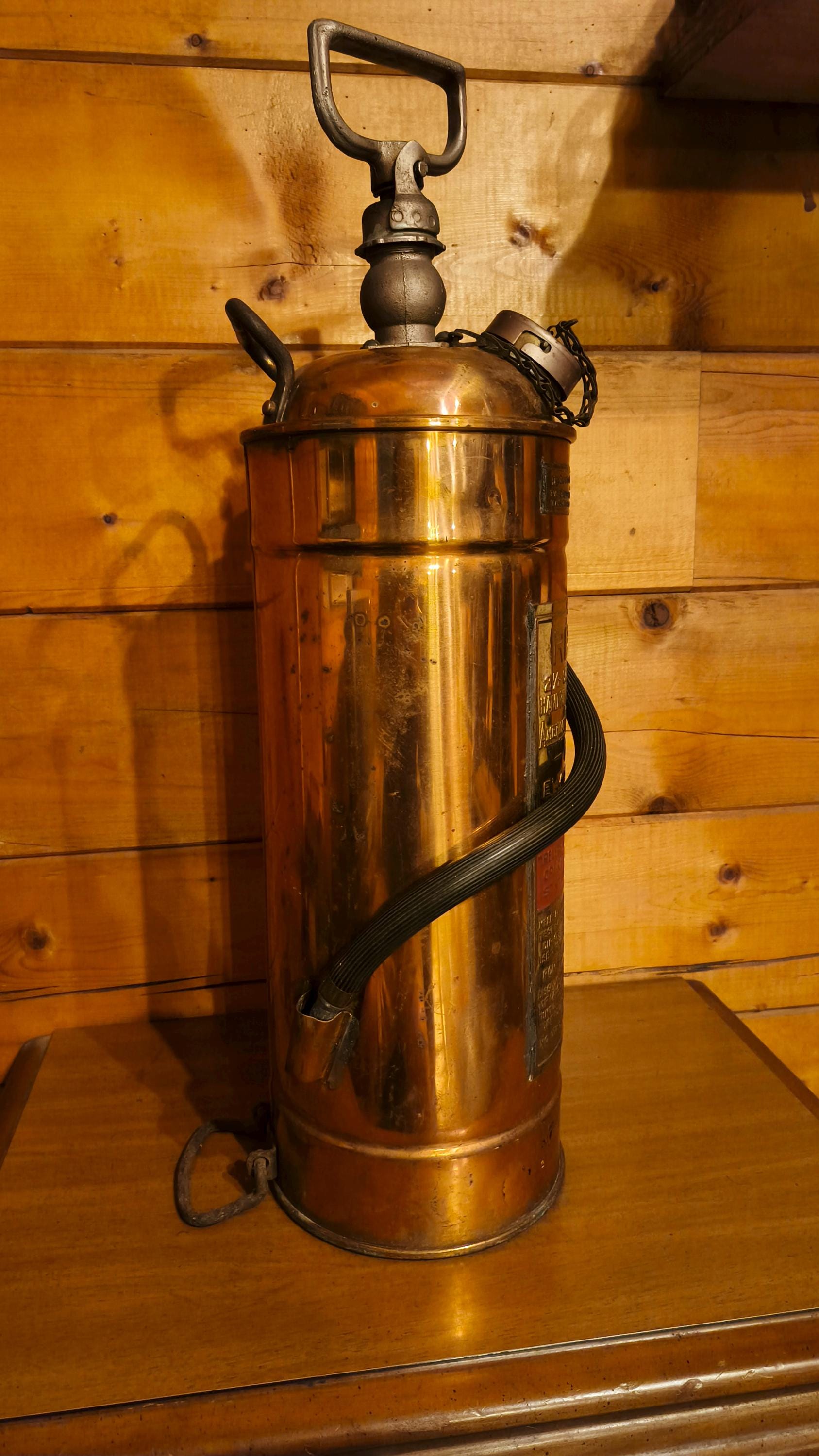 Vintage Rare Rescue Fire Extinguisher American-lafrance & Foamite ...