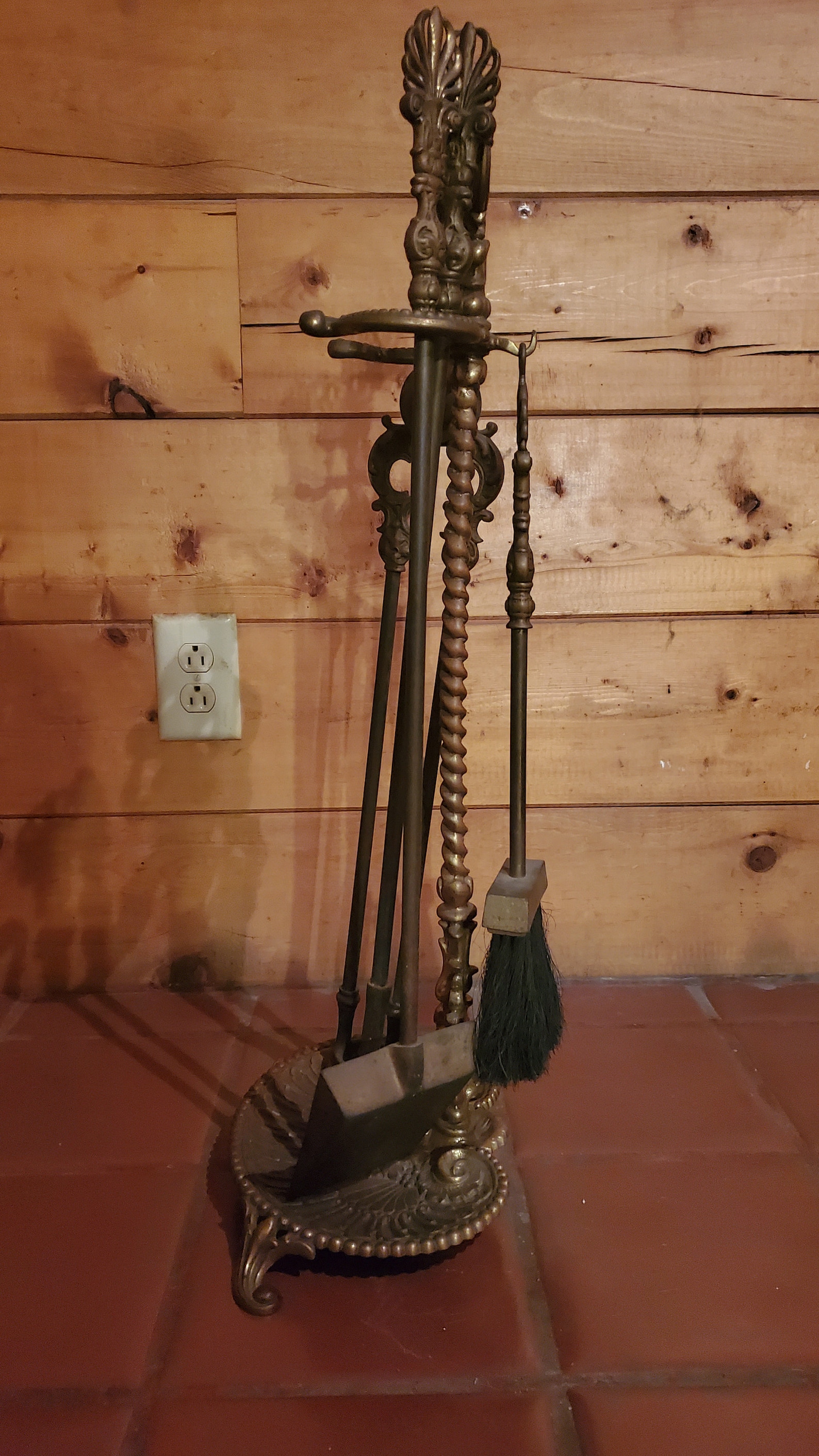 Antique Ornate Fire Tools Very Rare - Etsy