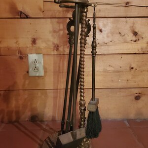Antique Ornate Fire Tools Very Rare - Etsy