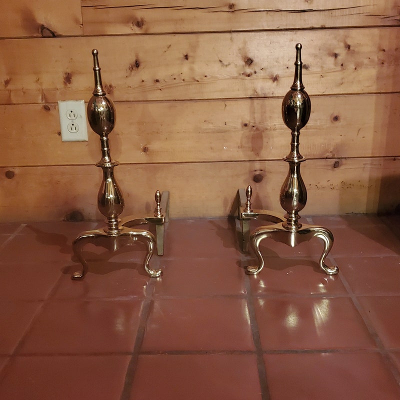 Large Andirons - Etsy
