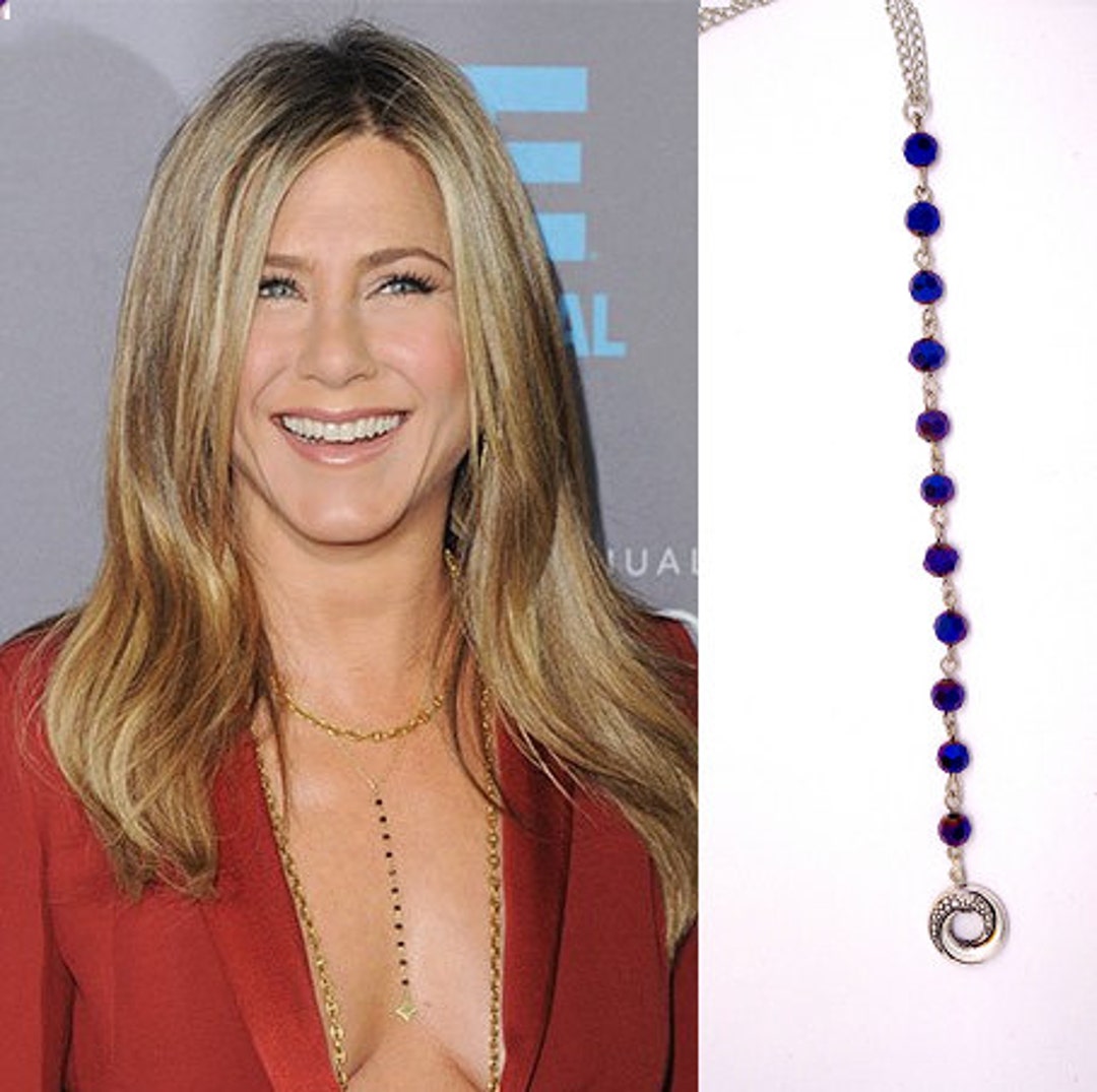 Eternity Necklace, Necklace of Jennifer Aniston,celebrity Inspired ...