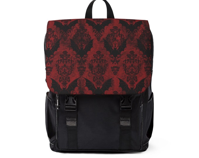 Love Patch Casual Backpack Unisex Large Capacity Backpack Gothic ...