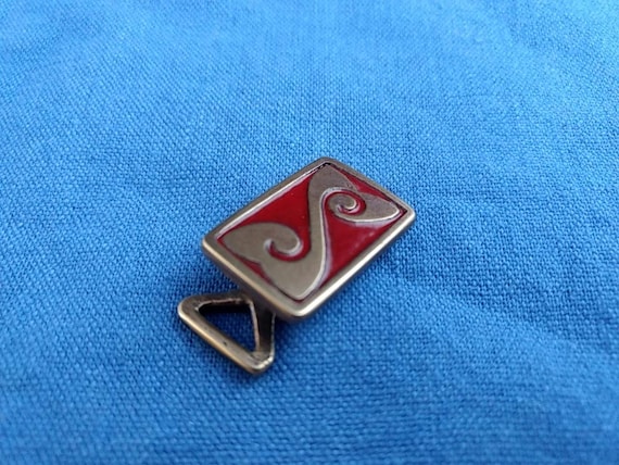 Celtic Toggle in Enameled Bronze Reconstruction SCA LARP | Etsy