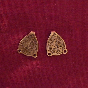 Anglo-saxon Dress Hook Pair, SCA, LARP, Trewhiddle, 9th Century, Leg ...